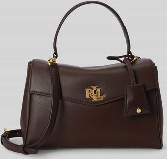 Lauren Ralph Lauren Henkeltasche aus echtem Leder mit abnehmbaren Schulterriemen