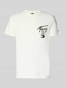 Tommy Jeans Regular Fit T-Shirt aus reiner Baumwolle