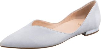 Högl Damen Basic Ballerinas, Azur, 34.5 EU X-Weit