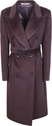 Tagliatore Cappotto DP Foderato Jole - - Coats - Damen - Lila - 2XS