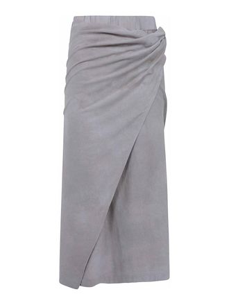 Ziggy Chen Jupe Longue - Gris