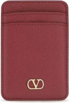 Valentino Garavani VLogo Signature Kartenetui - - Accessories - Damen - Rot - ONE SIZE