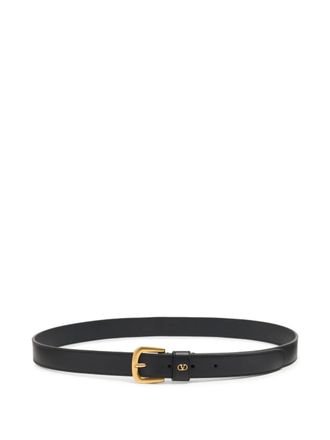 Valentino Garavani ceinture à détail VLogo 25 mm - Noir