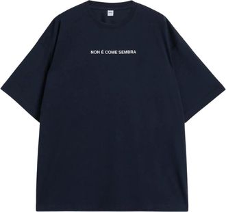 Aspesi Homme, Tops, Bleu, Taille: M T-shirt Non &egrave; come sembra