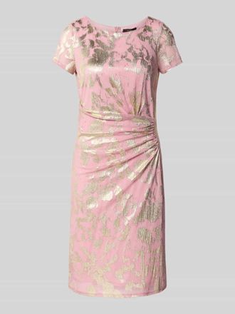 Vera Mont Knielanges Cocktailkleid mit seitlicher Raffung