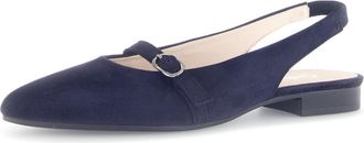 Gabor Damen Slingpumps, Frauen Absatzschuhe,Heels,hochhackige Schuhe,stoeckelschuhe,Ausgehschuhe,Abendschuhe,Court Shoes,Atlantik,37.5 EU / 4.5 UK