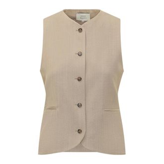 Loulou Studio Damen, Jacken, Beige, SGr&ouml;&szlig;e