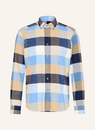 Strokesman's Strokesmans Flanellhemd Regular Fit beige