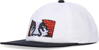 Obey Flache Schirm Snapback Kappe Wei&szlig;/Multi - - Accessories - Herren - Wei&szlig; - ONE SIZE