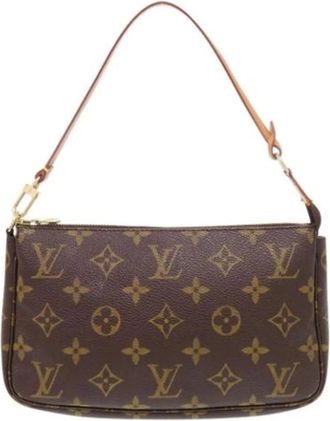 Louis Vuitton Pre-owned Toile sacs-louis-vuitton - Femme - Pre-owned - Brun - Taille: ONE Size