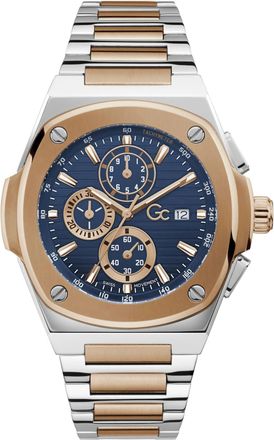 Gc Uhren - Quarz Chronograph Gc Coussin Shape - Gr. unisize - in Silber - f&uuml;r Damen