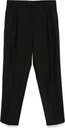 Dries Van Noten Homme, Pantalons, Noir, Taille: M Straight Pantalons