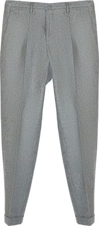 BRIGLIA 1949 Homme, Pantalons, Gris, Taille: M Slim-fit Pantalons