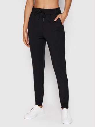 Only Stoffhose Poptrash 15115847 Schwarz Regular Fit