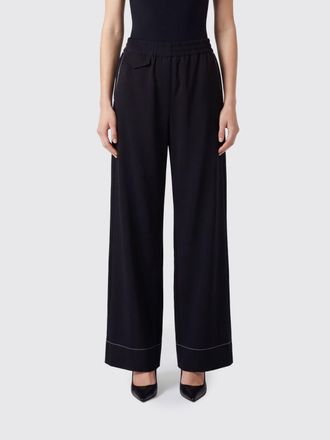 A.P.C. A. P.C. Pantalon large en m&eacute;lange de laine et viscose &agrave; taille &eacute;lastique
