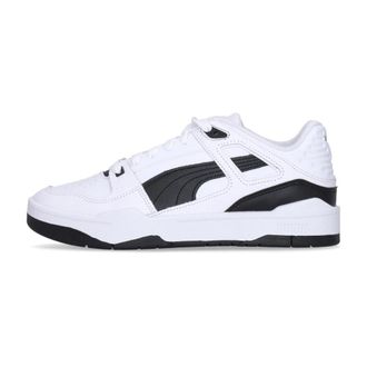 Puma Niedriger Ledersneaker Wei&szlig;/Schwarz - - Shoes - Herren - Wei&szlig; - 40 EU