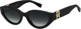 Tommy Hilfiger Femme, Accessoires, Noir, Taille: 54 MM 1957/S Lunettes de soleil