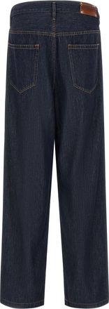 Dries Van Noten Wide-Leg Cotton Jeans - Blue