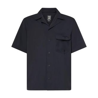 Oakley Cuban Collar Blackout Hemd Stilvoller Komfort - - Shirts - Herren - Schwarzk - M