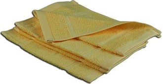 Gözze Seiftuch 4er-Set, Weich und Saugfähig, 100% Baumwolle, 30 x 30 cm - Gold