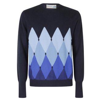 Ballantyne R-Ausschnitt Pullover - - Knitwear - Herren - Mehrfarbig - L