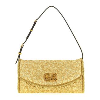 Valentino Garavani Femme, Sacs, Jaune, Taille: ONE Size DeVain Small Shoulder Bag