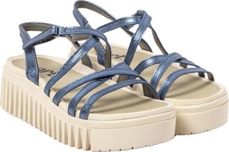 Art Damen 1576f Brighton Sandale, Metallisch Blau, 41 EU