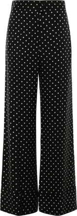 Valentino Garavani Femme, Pantalons, Noir, Taille: 38 FR Wide Pantalons