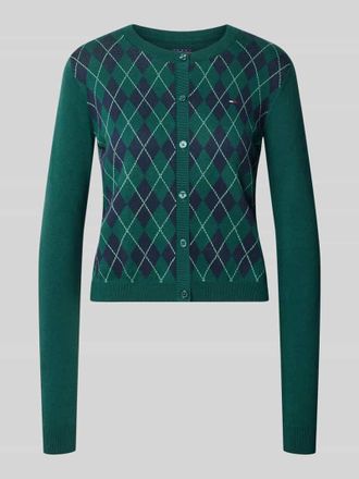 Tommy Jeans Regular Fit Strickjacke aus reiner Baumwolle