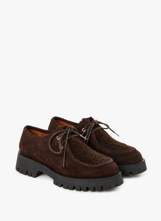 Saison 1865 Derbies Bella textur&eacute;es en cuir