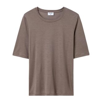 Filippa K Femme, Tops, Beige, Taille: 40 FR T-Chemises