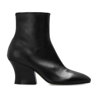Jil Sander Lune Leder-Stiefeletten - - Shoes - Damen - Schwarzk - 40 EU