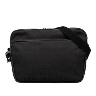 Fendi Pre-owned Canvas Crossbody Bag - - Pre-owned - Damen - Schwarzk - ONE SIZE