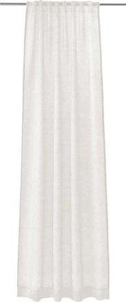 Joop Living Vorhang mit verdecktem Schlaufenband Glare Weiss Einfarbig Uni