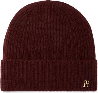 Tommy Hilfiger M&uuml;tze AW0AW19098 Dunkelrot