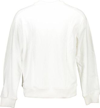 Calvin Klein Cotton Logo Sweatshirt - White