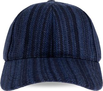 Paul Smith Homme, Accessoires, Noir, Taille: ONE Size Casquette de baseball &agrave; rayures Signature
