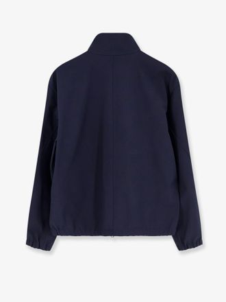 Stone Island Mens Light Soft Shell-R E.dye Technology Jacket Blue Polyester