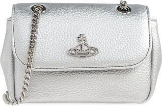 Vivienne Westwood mini sac à plaque Orb - Argent