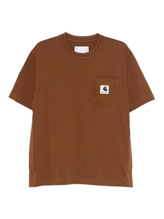 sacai T-Shirt - Marron