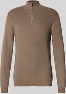 Roy Robson Slim Fit Strickpullover aus Baumwoll-Mix mit Viskose-Anteil
