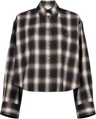 Bellerose Chemise ample &agrave; carreaux en coton