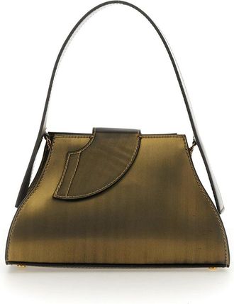 GCDS Womens Small Comma Holographic Bag Black Tpu Polyurethane Other Fibres Handbags Hand