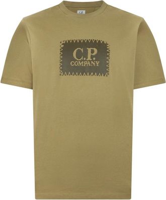C.P. Company C.p. Company, Homme, Tops, Vert, Taille: S T-Chemises