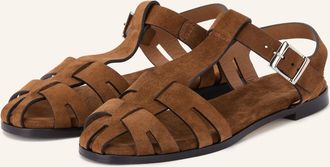 Via Mercanti Viamercanti Sandalen Fisher braun