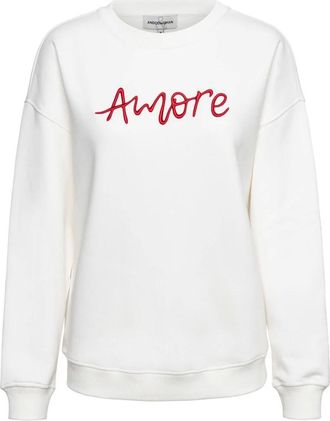&Co Woman Damen, Sweatshirts & Hoodies, Wei&szlig;, SGr&ouml;&szlig;e
