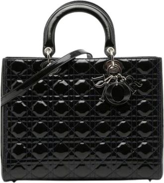 Dior Pre-owned Lady Dior - Femme - Pre-owned - Noir - Taille: ONE Size
