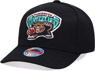 Mitchell & Ness Vancouver Grizzlies Hardwood Classic Red Flex Update Snapback Casquette, Noir, taille unique