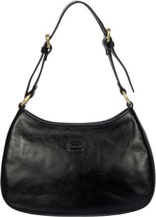 Bric's Cuir sac à épaule bandoulière Volterra Shoulderbag Black noir