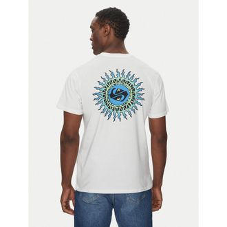 Quiksilver T-Shirt EQYZT08046 Wei&szlig; Regular Fit